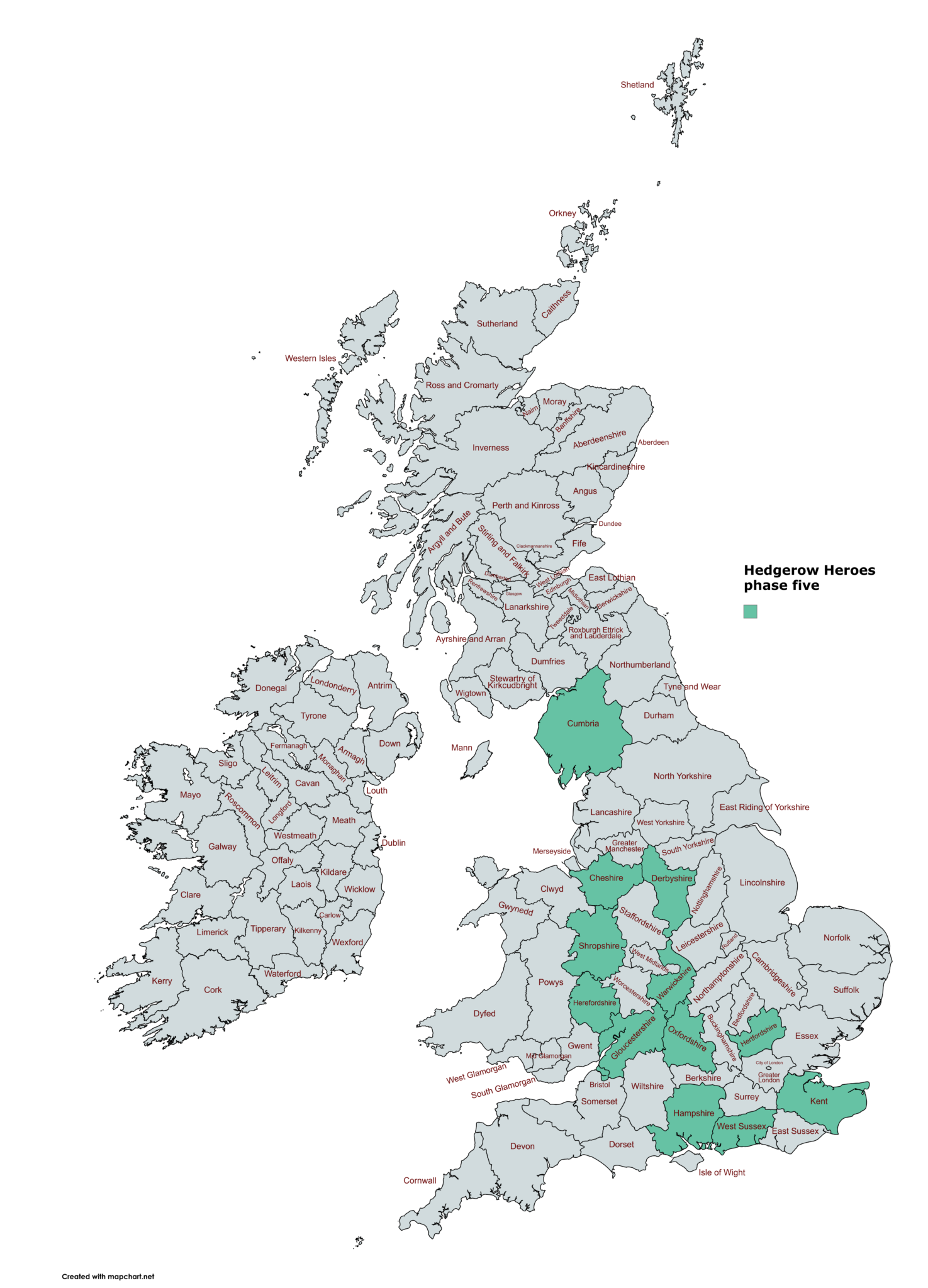 Hedgerow Heroes Phase Five: 13 local CPREs join the mission - CPRE